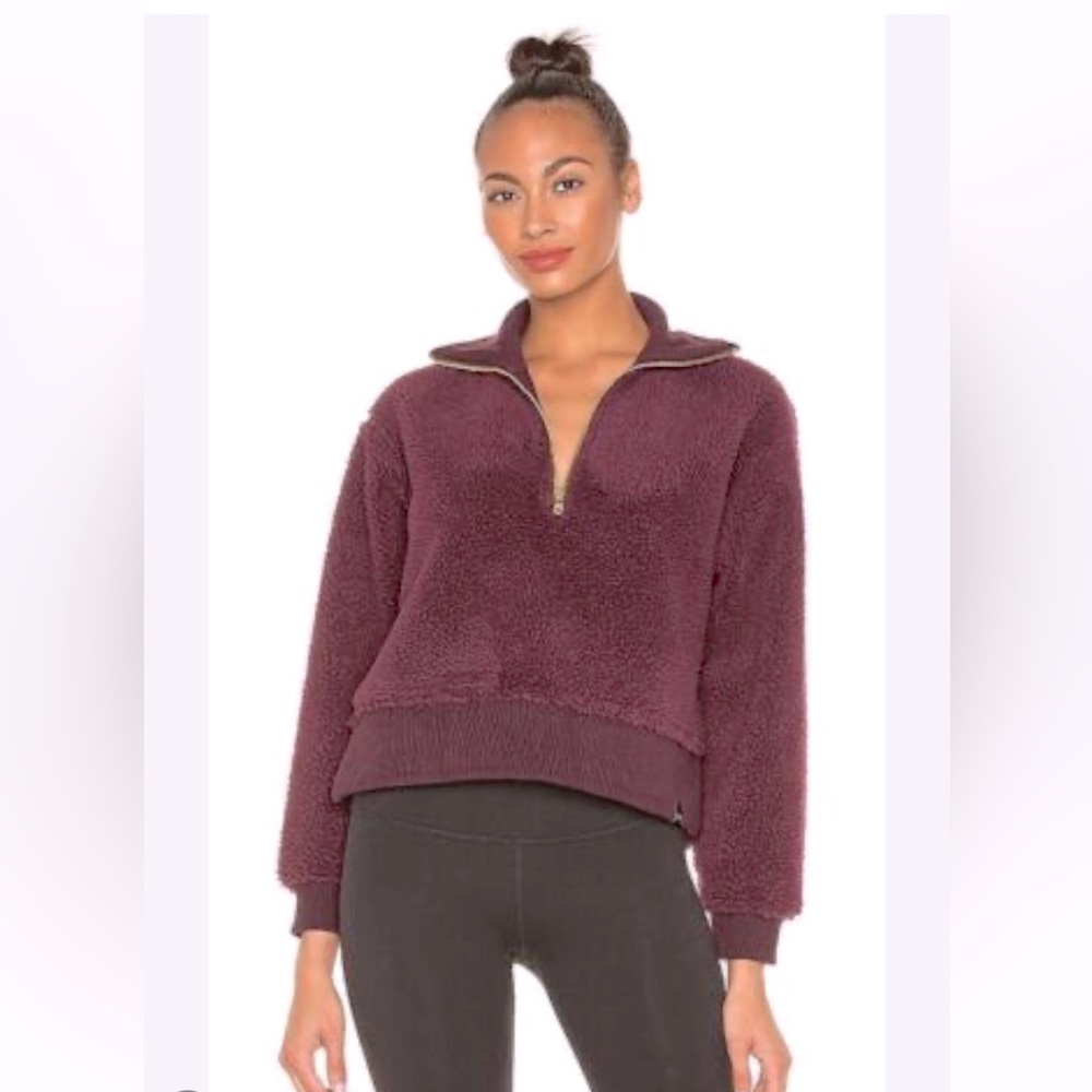 Varley Sherpa Crop Daphne Zip Fleece - Gem